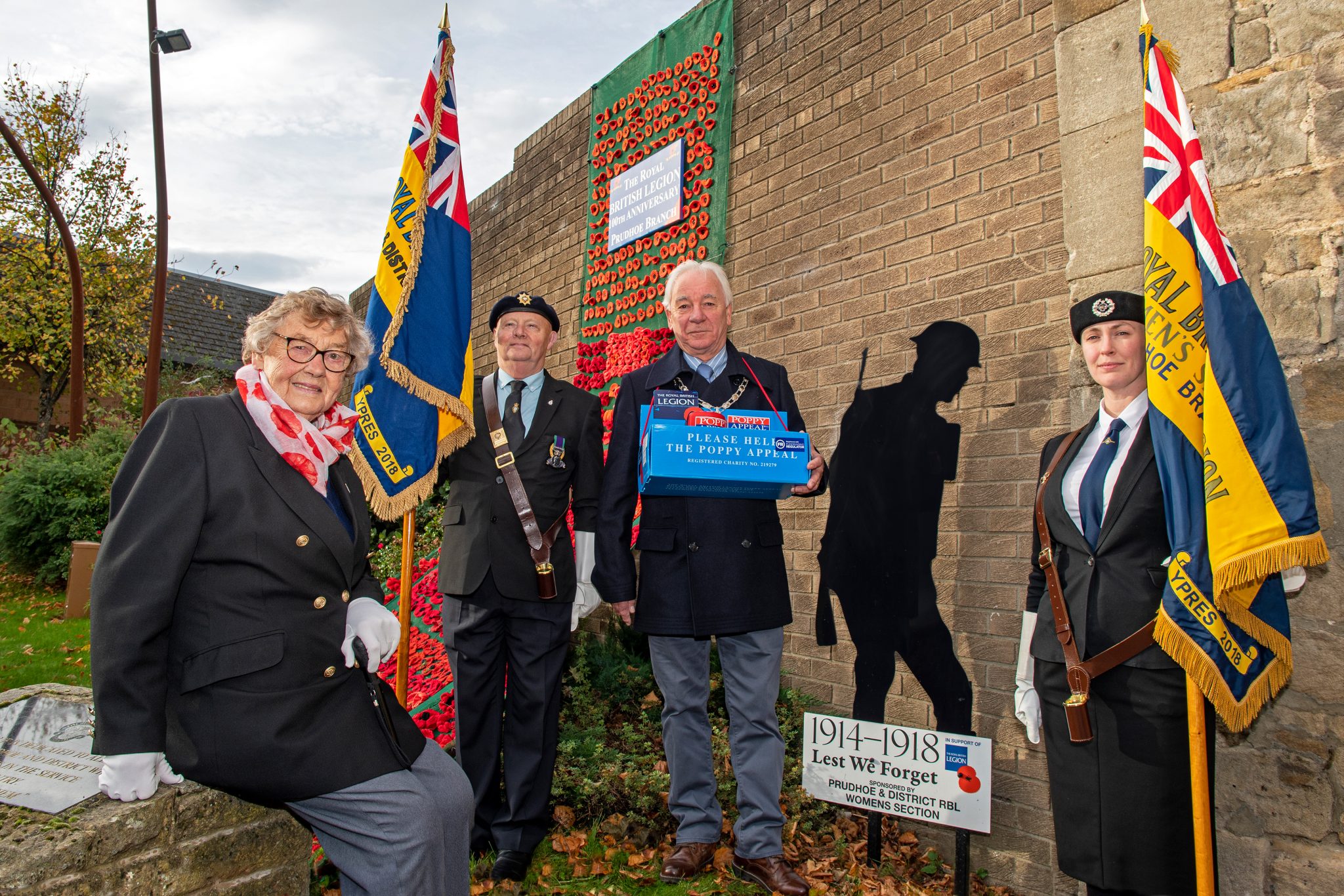 The Launch of the Poppy Appeal 2021 - Prudhoe Town Council